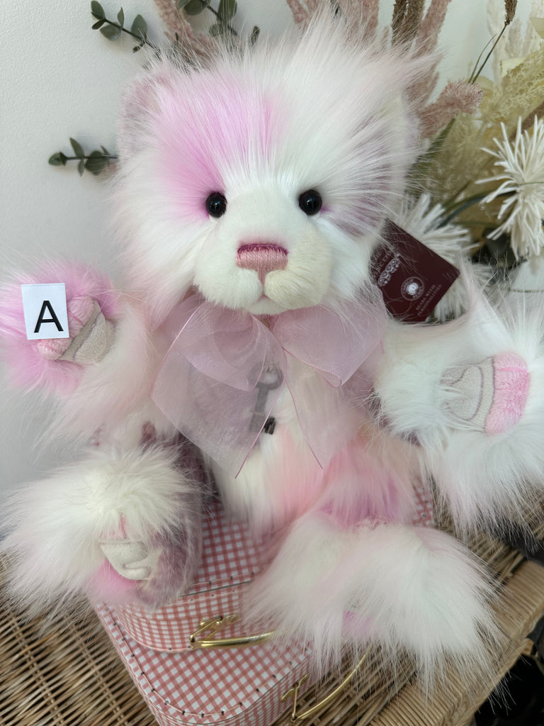 Gillian Charlie Bears Secrets Collection Plush Collectable Teddy Bear ...