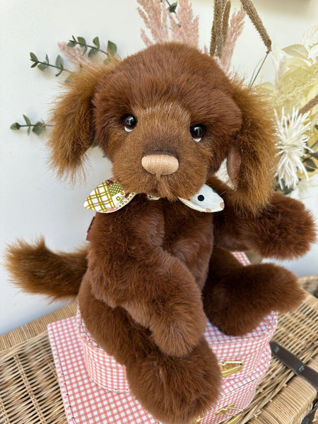 Gusto 41cm Charlie Bears Secrets Collection Puppy Dog – Lovely Bears