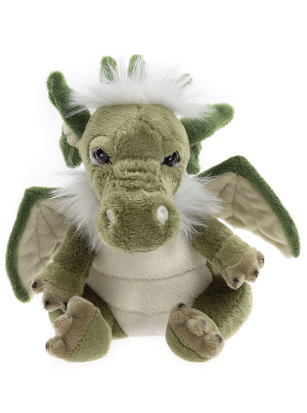 Signals Green Plush Miniature Dragon Cuddle Cubs by Charlie Bears ...
