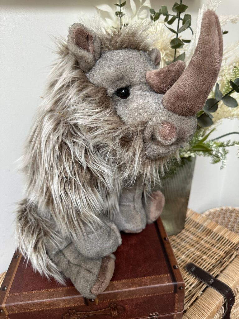 Stompy 37cm Charlie Bears Bearhouse Bears Collection Woolly Rhino ...
