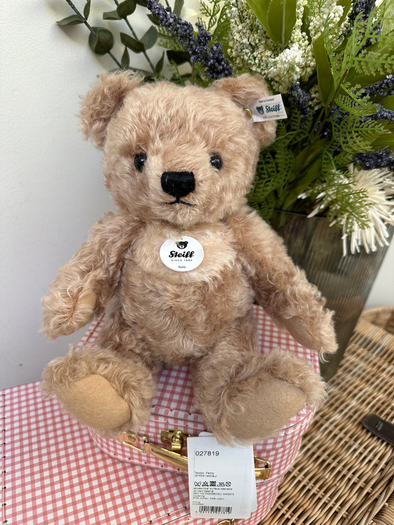 Paddy Steiff Light Brown 28cm Mohair Collectable Teddy Bear – Lovely Bears