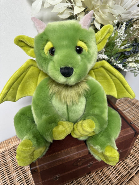 Spires Bearhouse by Charlie Bears Large Plush Green Gargoyle – Lovely Bears