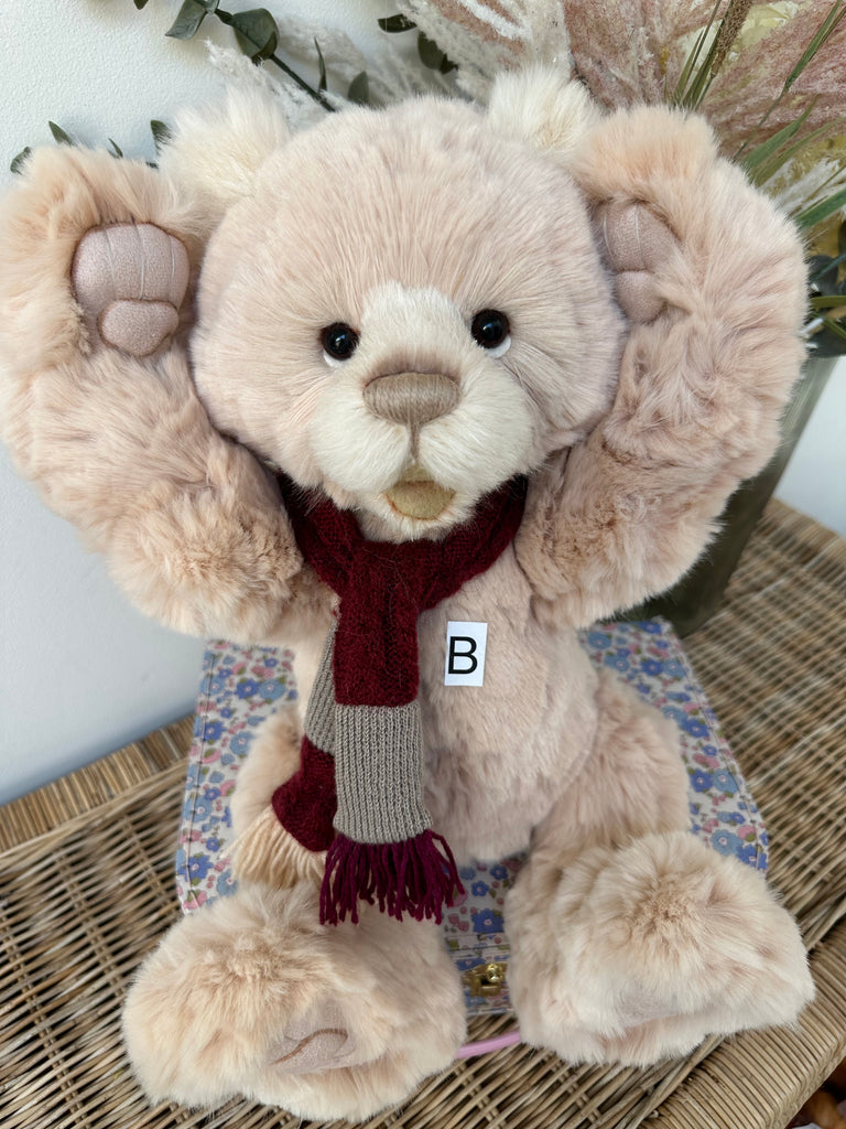 Vanilla Pudding Charlie Bears Plush & Alpaca Plumo Teddy Bear – Lovely Bears