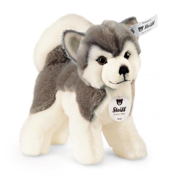 Bernie Husky Steiff Miniature 17cm Soft & Cuddly Children's Toy Puppy ...